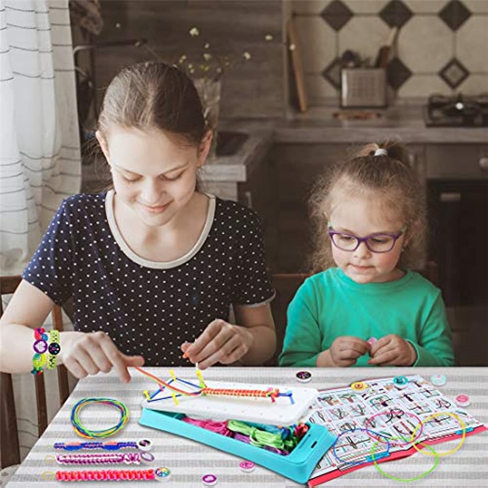 Kit de artizanat fabricare a bratari loom bands DIY, MorFansi, potrivit ...