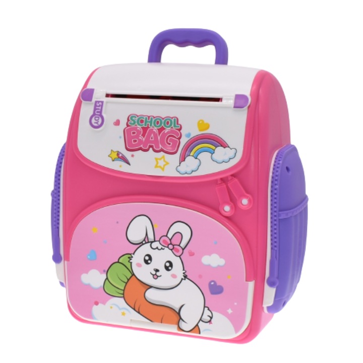 Pusculita interactiva electronica pentru copii Money Safe, cu cifru si ...