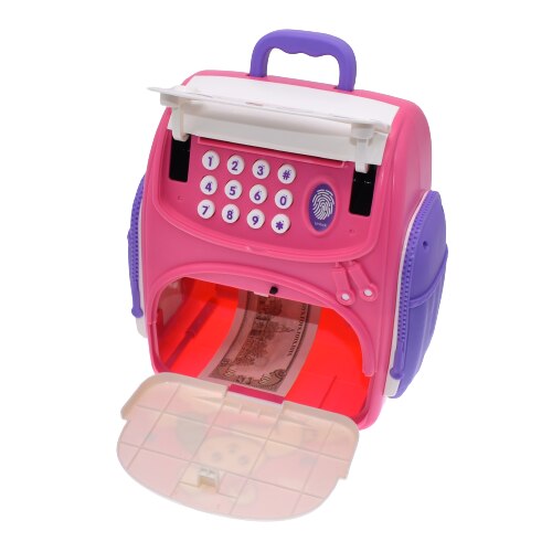 Pusculita interactiva electronica pentru copii Money Safe, cu cifru si ...