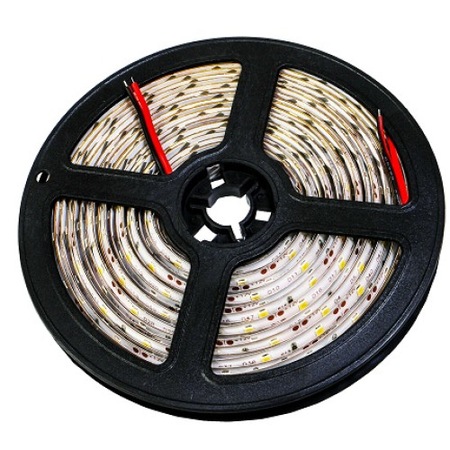 Banda 300 LED SMD 2835 24W cald IP44 12V 5 metri - eMAG.ro