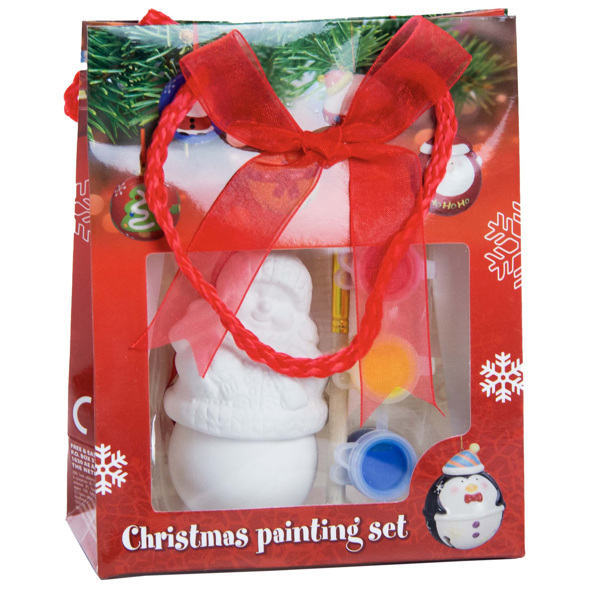 Gipsz, festett, karácsony, dekoráció, karácsonyfa, bomba, angyal - eMAG.hu