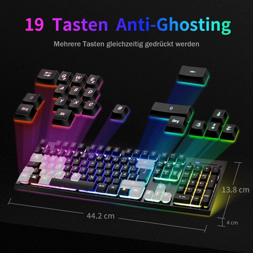 Tastatura multimedia Shenzhen Zhuoyi Electronics Co Ltd cu cablu USB 1. ...