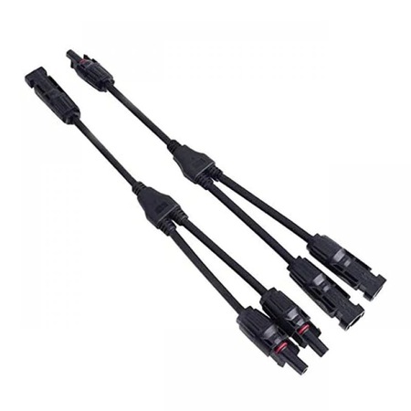 Cabluri solare ramificatie tip Y, cu conectori MC 4 mama+tata, 2 ...