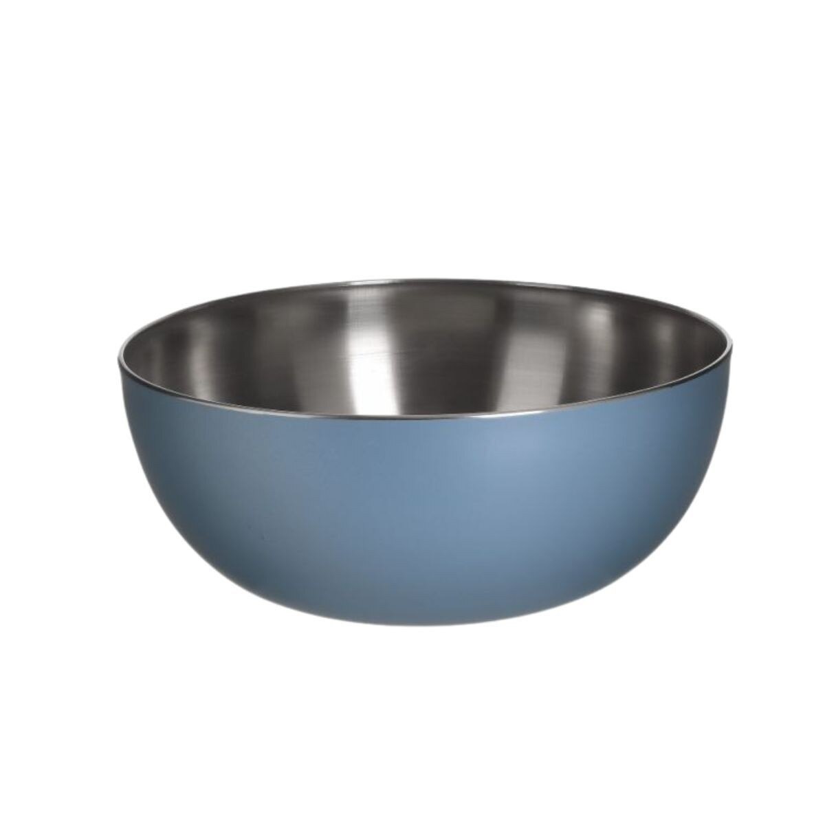 Set 3 boluri de salata, din inox, Φ24x10 cm, multicolor - eMAG.ro