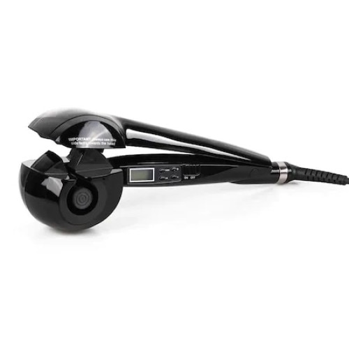 Ondulator par automat, Strat ceramic, 230 Grade, Negru - eMAG.ro