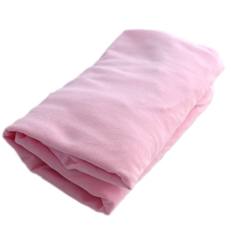 Cearsaf cu elastic, AV Baby, 60x120 cm, Roz - eMAG.ro