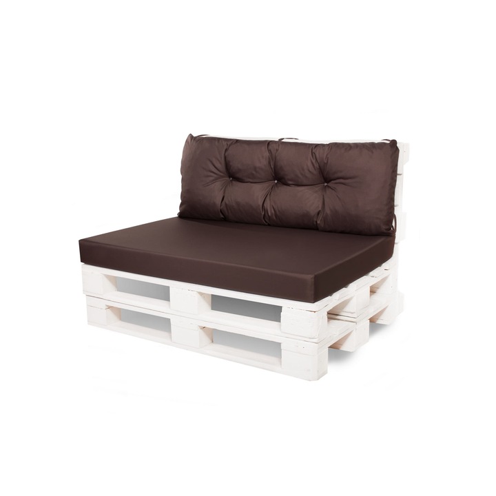 Set perne decorative, Pentru mobilier paleti, perna sezut 120 x 80cm ...