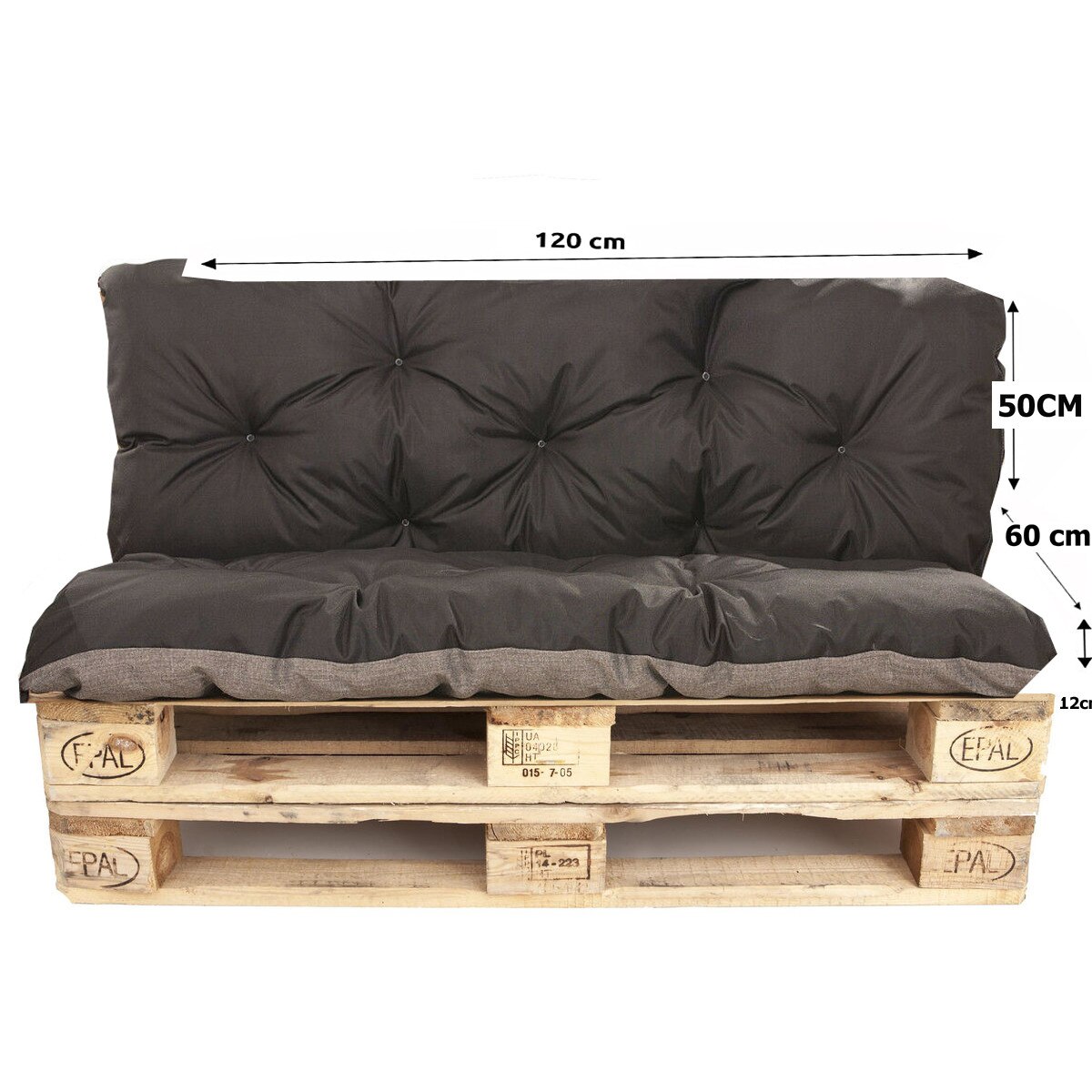 Set perne decorative, Old garden, Perne pentru mobilier paleti, perna ...