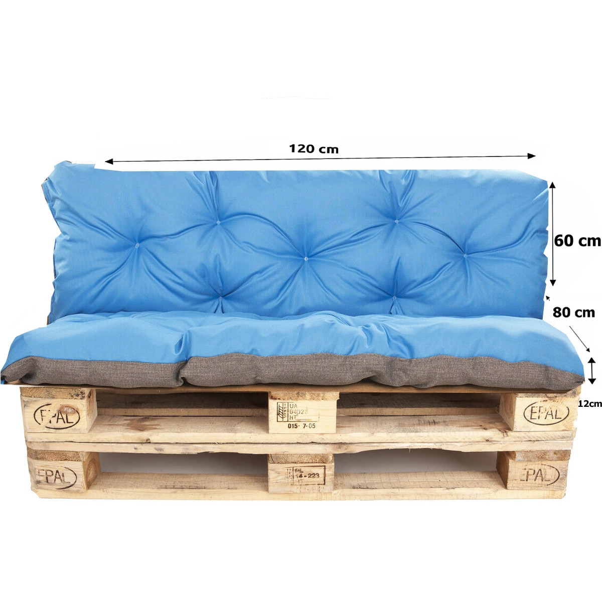 Set perne decorative, Old garden, Perne pentru mobilier paleti, perna ...