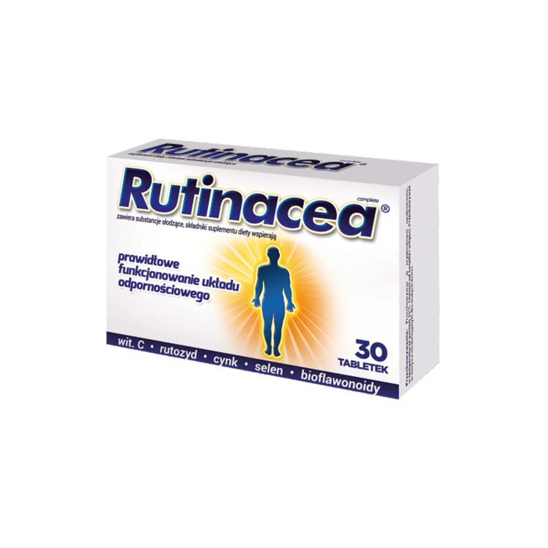Rutinacea, Aflofarm, Zinc, Seleniu, Vitamina C, 30 comprimate - eMAG.ro