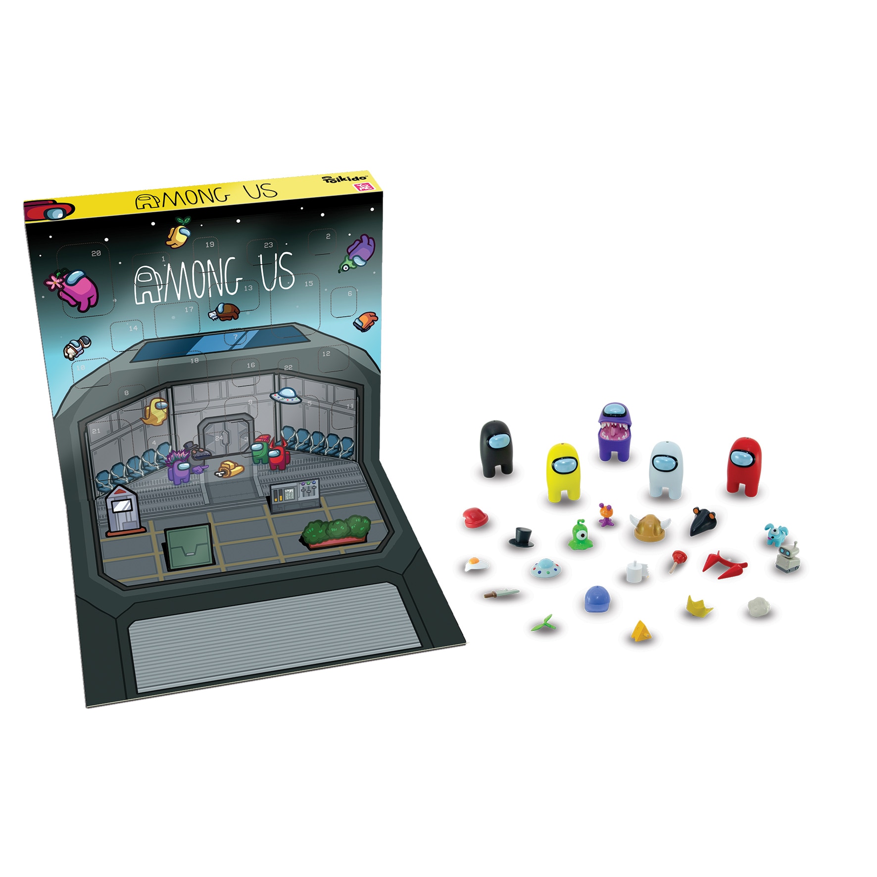 Set figurine Yume Toys - Among Us: Advent Calendar - eMAG.ro