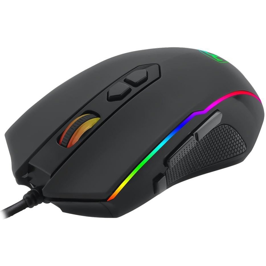 Mouse gaming T-Dagger Sergeant V1 RGB, 7200 DPI, negru - eMAG.ro