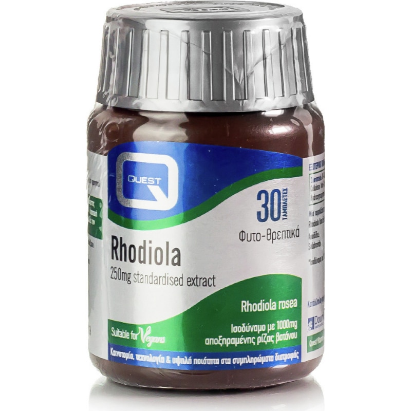 Supliment alimentar Rhodiola 250mg, Quest, 30 tablete - eMAG.ro