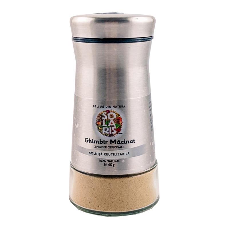 Ghimbir Macinat Solnita Reutilizabila 40 grame Solaris - eMAG.ro