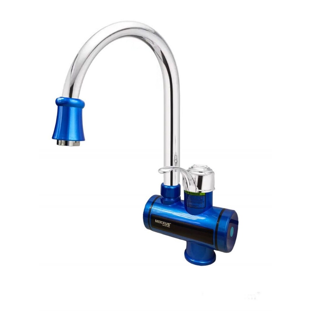 Мигновен електрически кран за вода MIXXUS Electra 240E Blue, 3 kW от ...