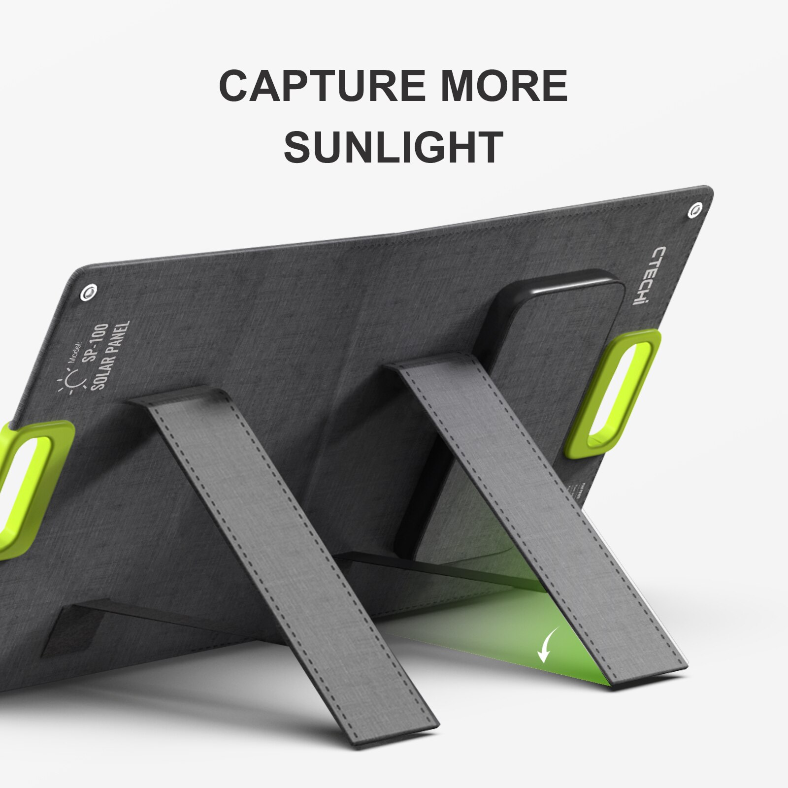 Statie de Alimentare Portabila, CTECHI, 320Wh/200W, cu Panouri Solare ...