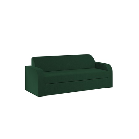 Canapea Mini, extensibila, stofa, 220 x 84 x 83 cm, Verde - eMAG.ro