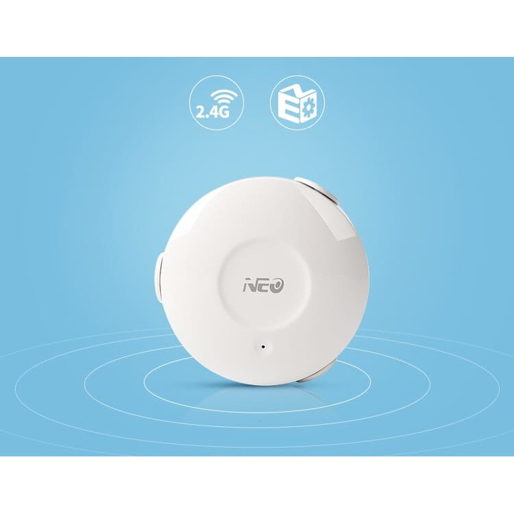 Senzor inundatie wireless NEO, Neo Electronics, ZigBee, IP67, Compatibil cu Tuya Smart/Smart ...