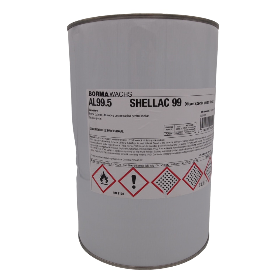 Sellak hígító, Schellac 99, Borma Wachs, 5l - eMAG.hu