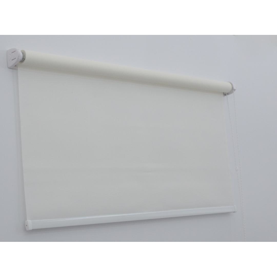 Rulou Textil Simplu, Semi-opac, Alb, L 48 cm X H 120 cm - eMAG.ro