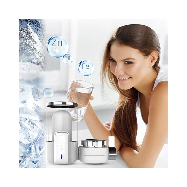 Filtru de apa potabila, Healthy Water, montare la robinet, 1 l/min cu 8 ...