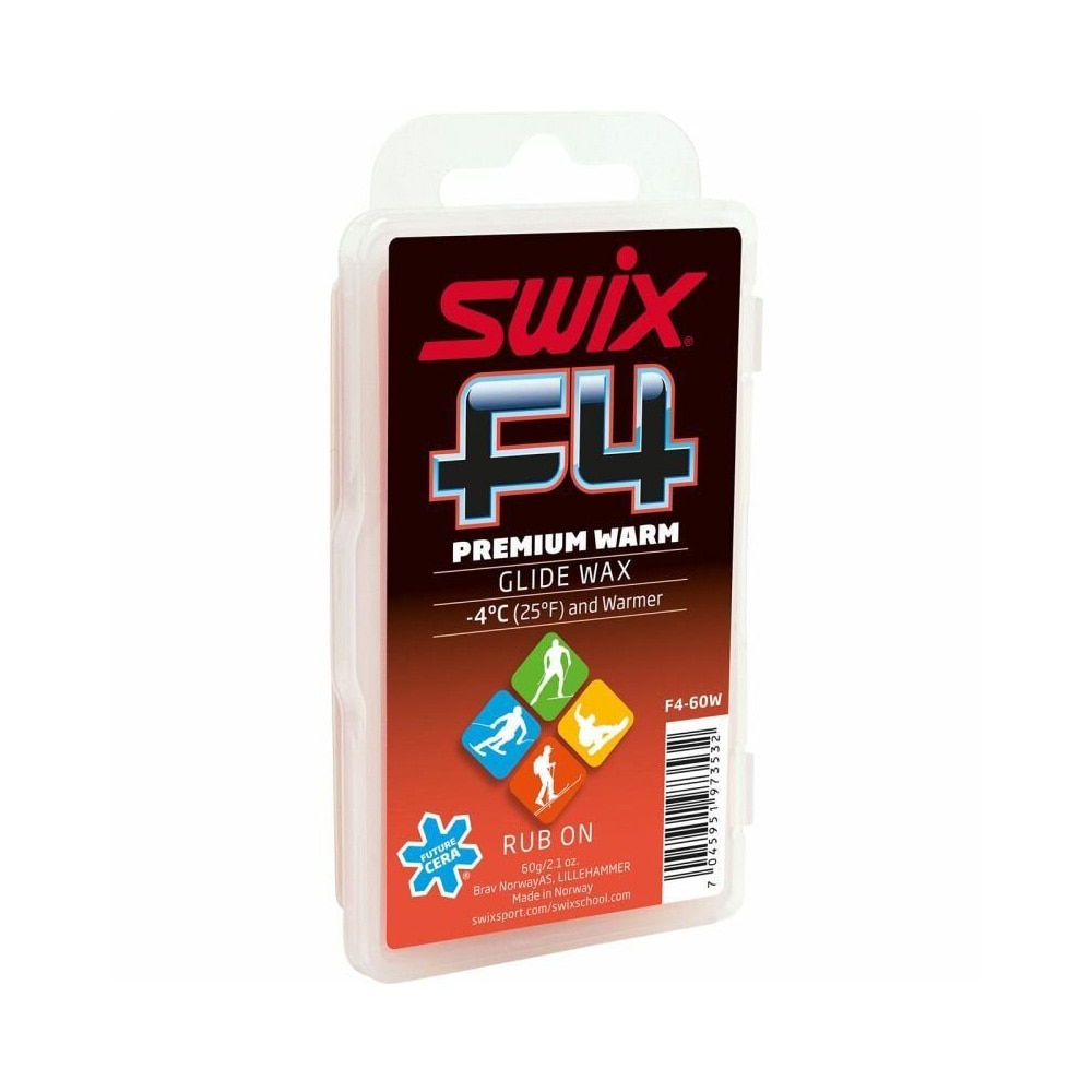 Swix F4-60W-N Glidewax Warm 60g с корк - eMAG.bg