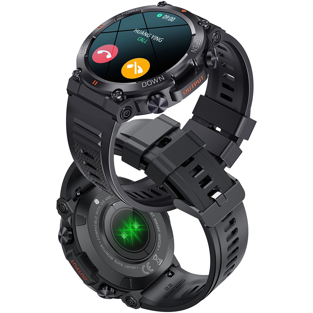 Techmoon Okosóra, 1,39 hüvelykes teljes érintés, Bluetooth hívás ...