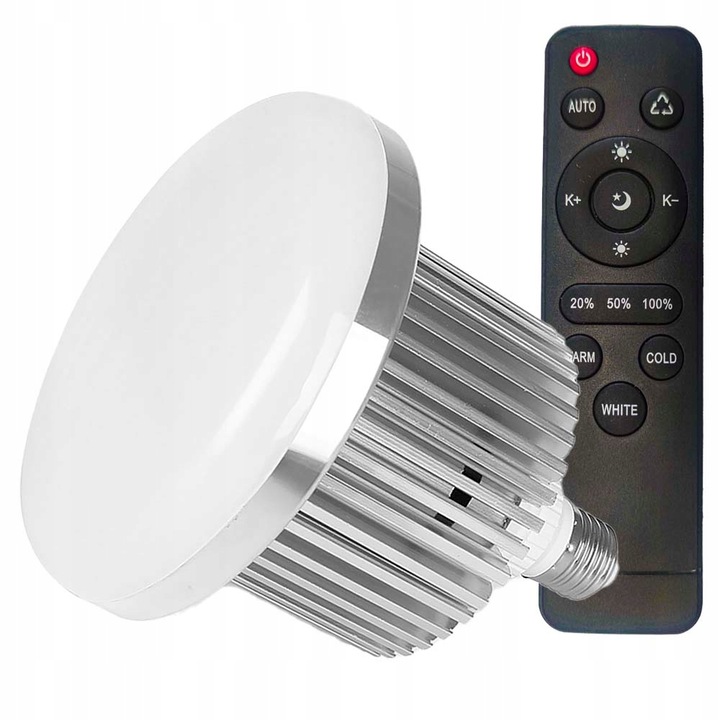 Set de becuri fotografice, E27, 5500K, 1050W, LED, pentru Softbox, 4pcs ...