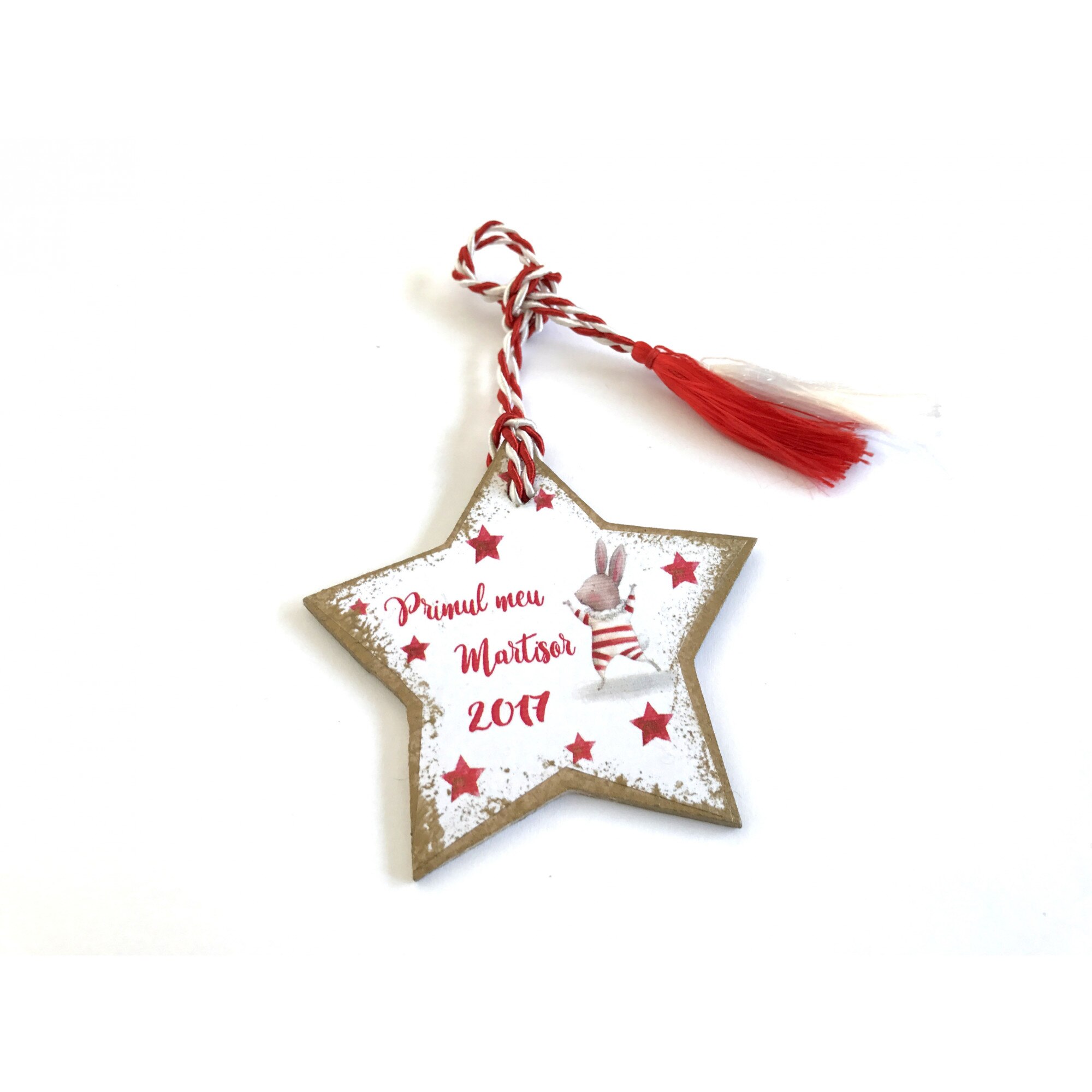 Martisor personalizat handmade Primul meu Martisor steluta - eMAG.ro