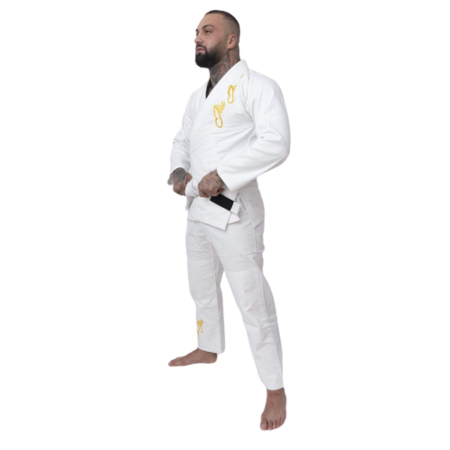 Kimono Jiu Jitsu Knockout, XXL, Alb - eMAG.ro