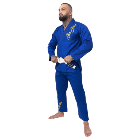 Kimono Jiu Jitsu Knockout, XL, Albastru - eMAG.ro