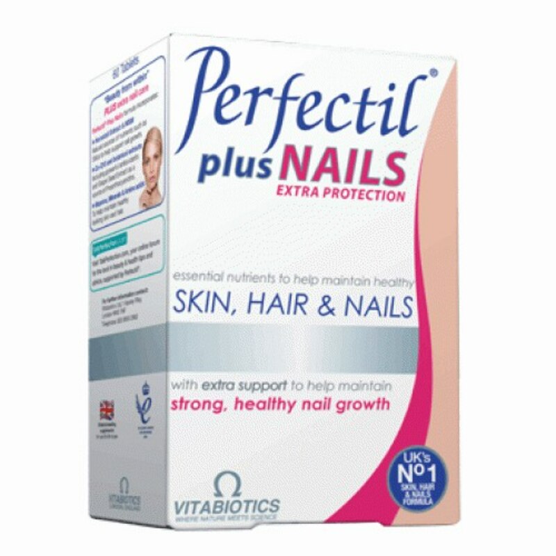 Perfectil Plus Nails, VitaBiotics, 60 tablete - eMAG.ro
