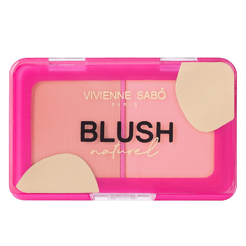 Дуо Руж Vivienne Sabo Naturel, 6гр, 02 Versailles Peach - eMAG.bg