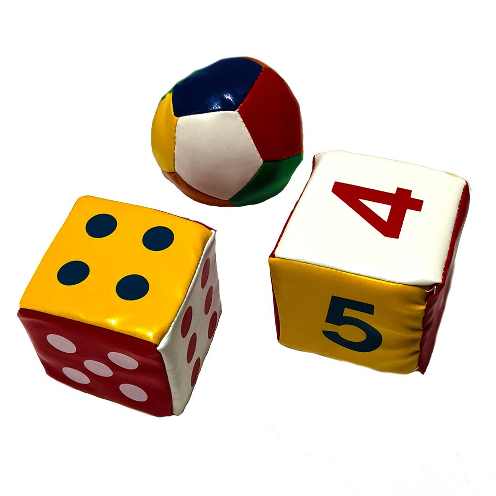 Set 3 cuburi din burete pentru bebelusi - eMAG.ro