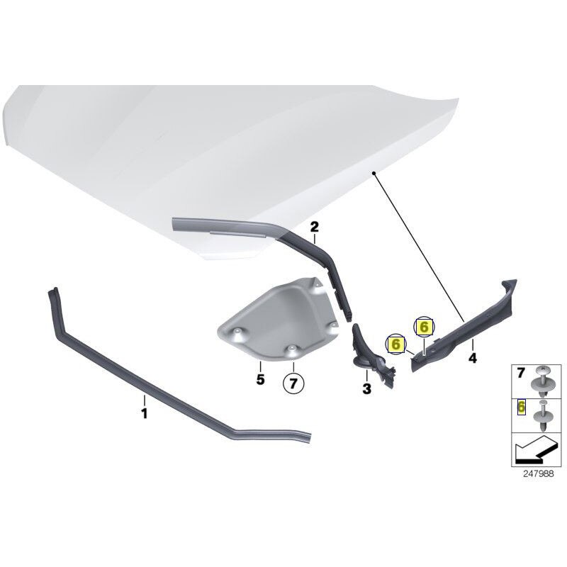 Set 10 bucati clipsuri Bmw 51118174185 51110141033 - eMAG.ro