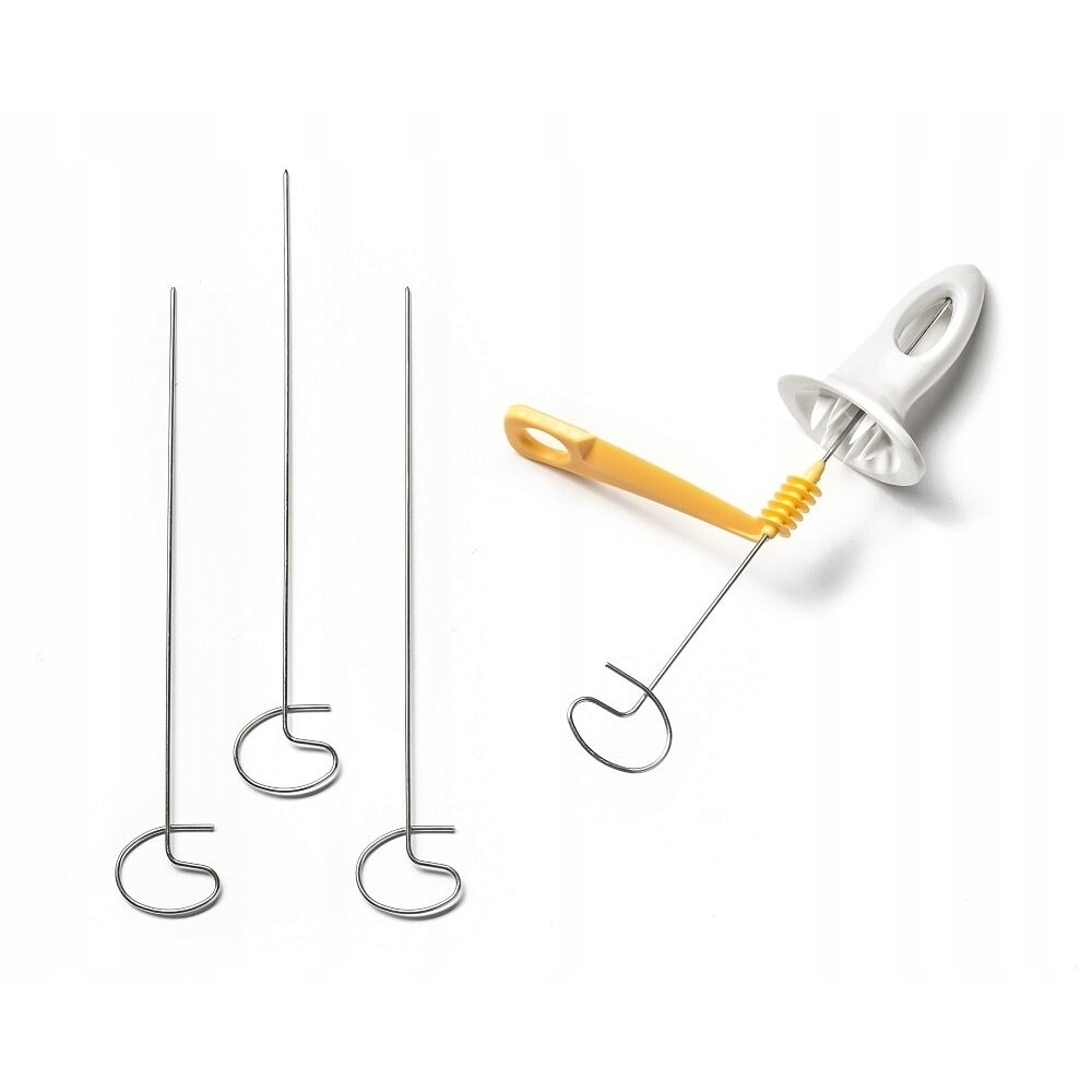 Set Taietor De Cartofi In Spirala, Maner, Cutit, Patru Pini Metalici ...