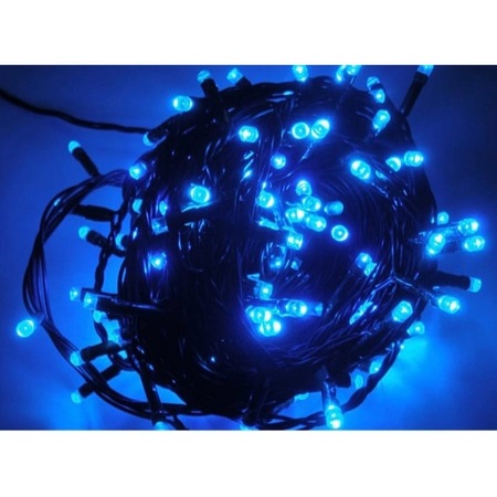 Instalatie brad lumina albastra 500 leduri - eMAG.ro