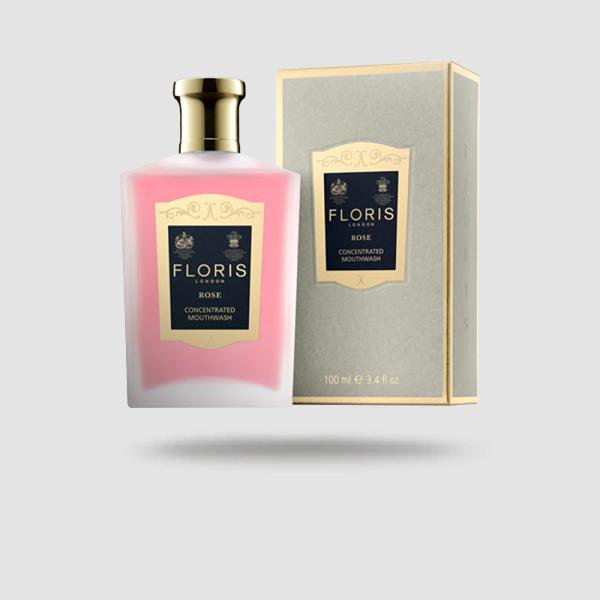 Apa de gura Rose, Floris London, 100 ml - eMAG.ro