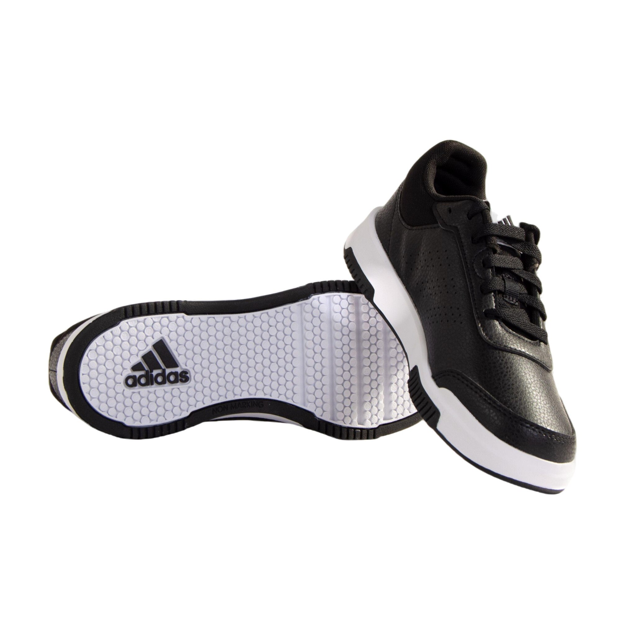 Tenisi dama, adidas, TENSAUR SPORT, 38 2/3 EU, Negru/Alb - eMAG.ro