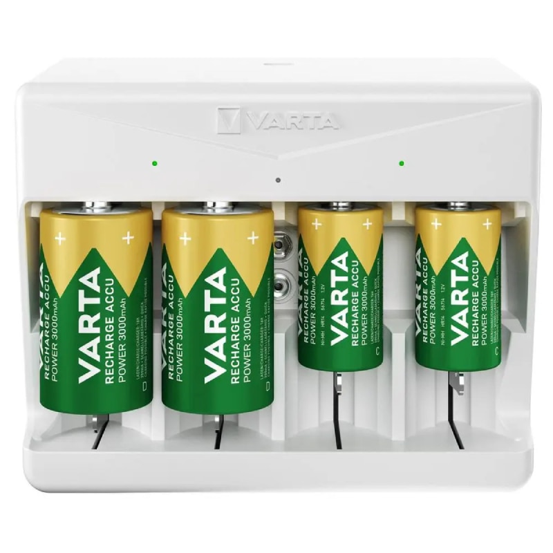 Зарядно устройство Varta 57658, AA/AAA/C/D/9V - eMAG.bg