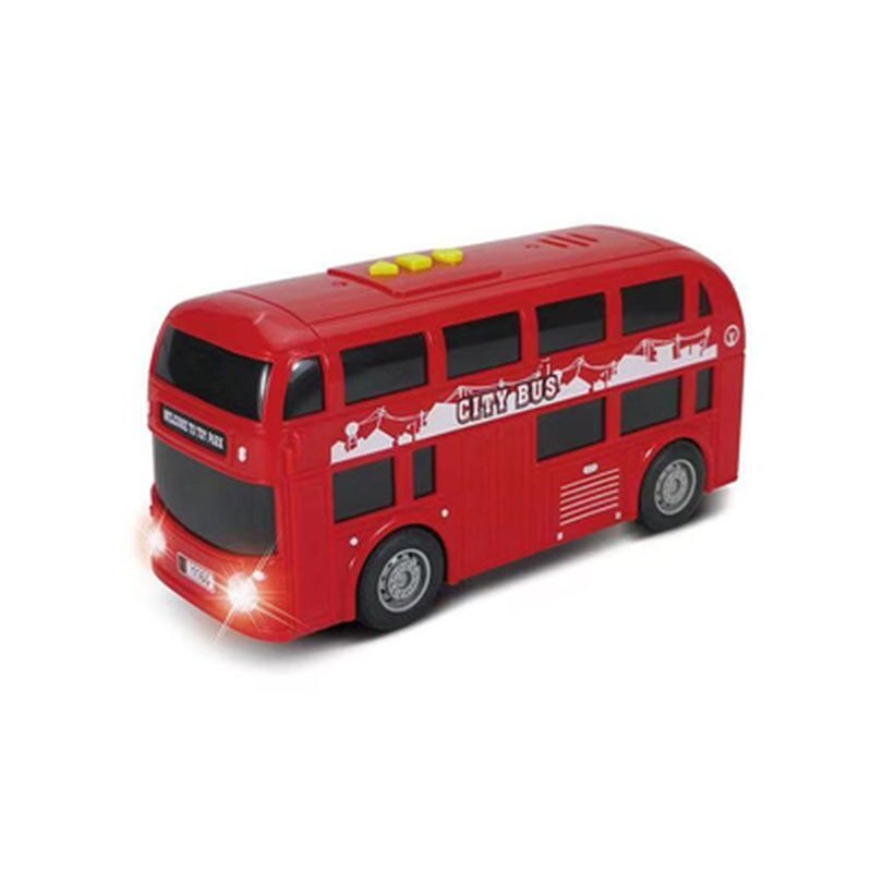 Autobuz pentru copii, Artyk, 3 ani+, Rosu - eMAG.ro