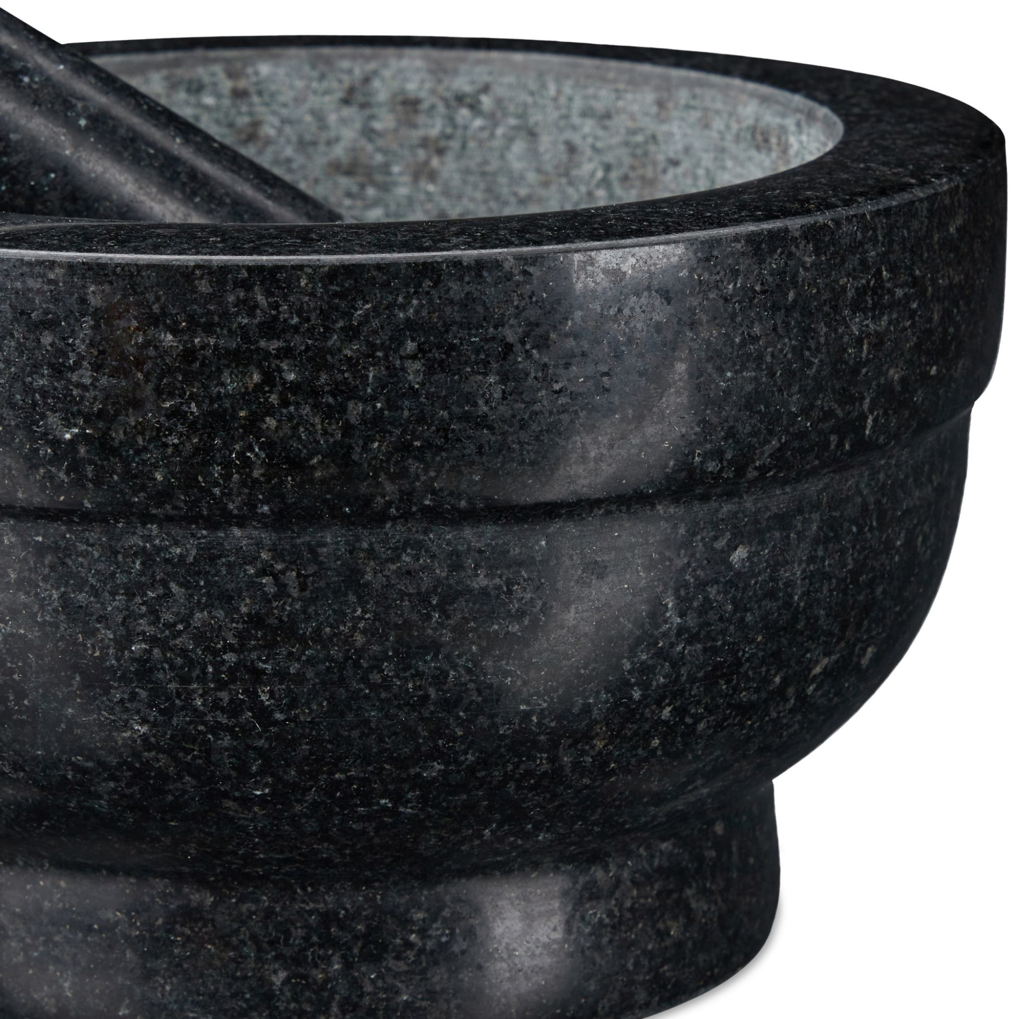Mojar cu pistil Relaxdays, granit, 12 x 20 cm - eMAG.ro