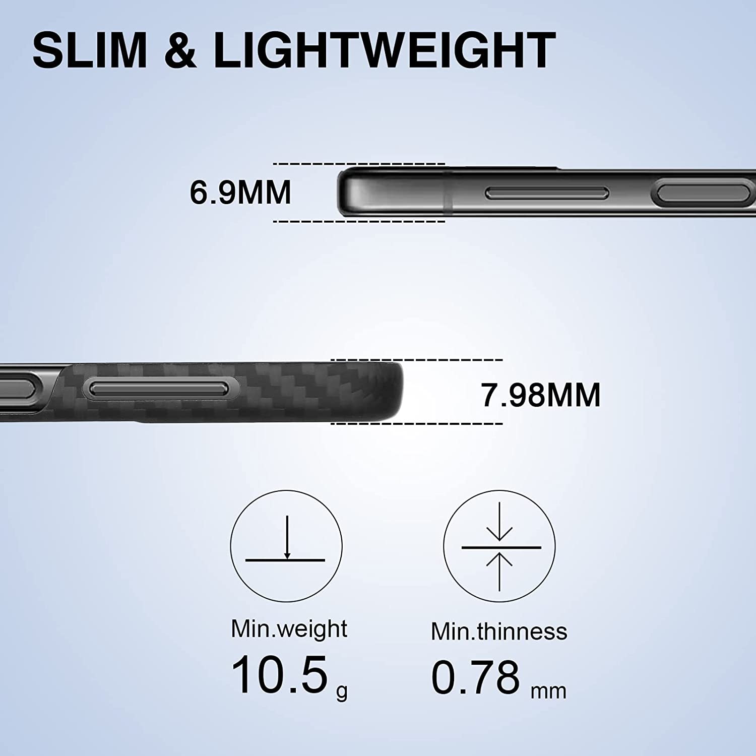 PremiumCell Aramid szálas tok, Samsung Z Flip 4-hez, Anti-Shock ...
