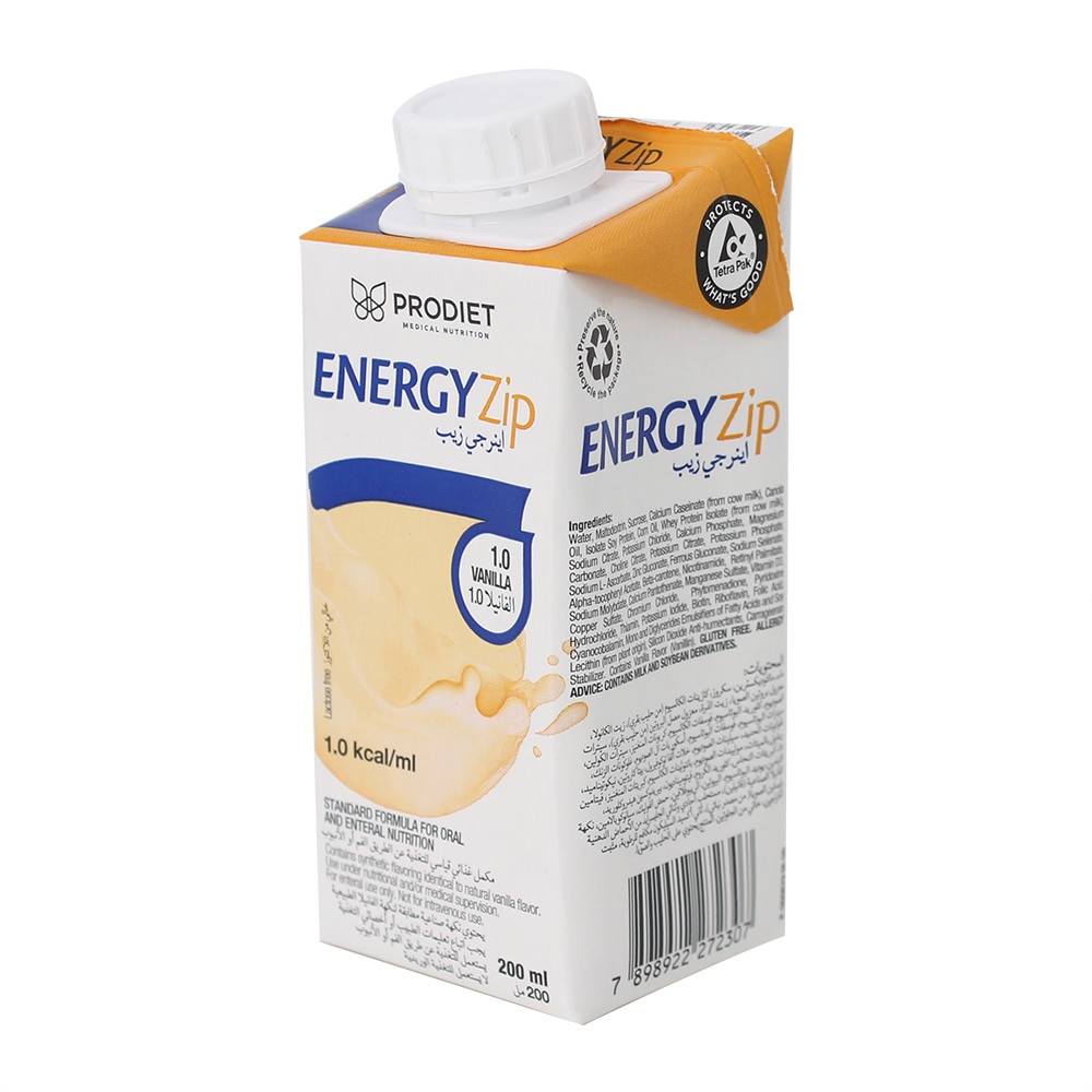 Enterális táplálás protein shake EnergyZip ProDiet Vanília ízű 200 ml ...
