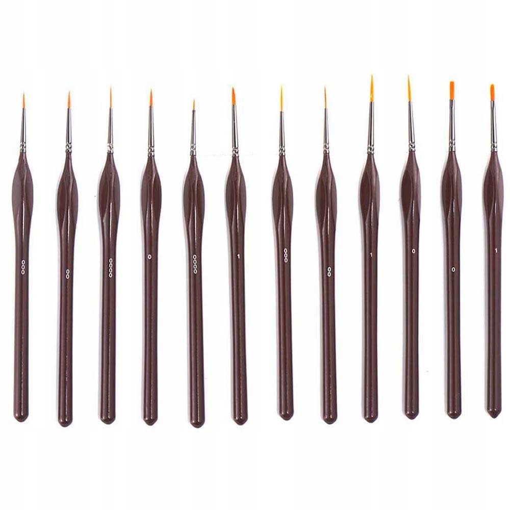 Set de pensule de pictura, profesionale, de precizie, H&B, 14 in 1 ...