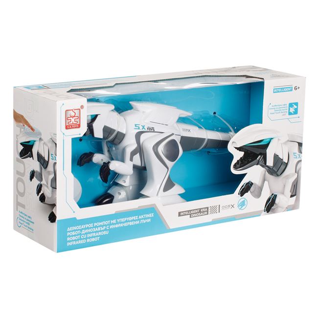 Robot dinozaur cu telecomanda 53x21x14 - eMAG.ro