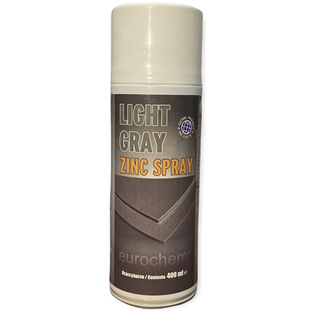 Spray industrial zincare la rece, Eurochem Light Gray Zinc Spray, 400ml ...