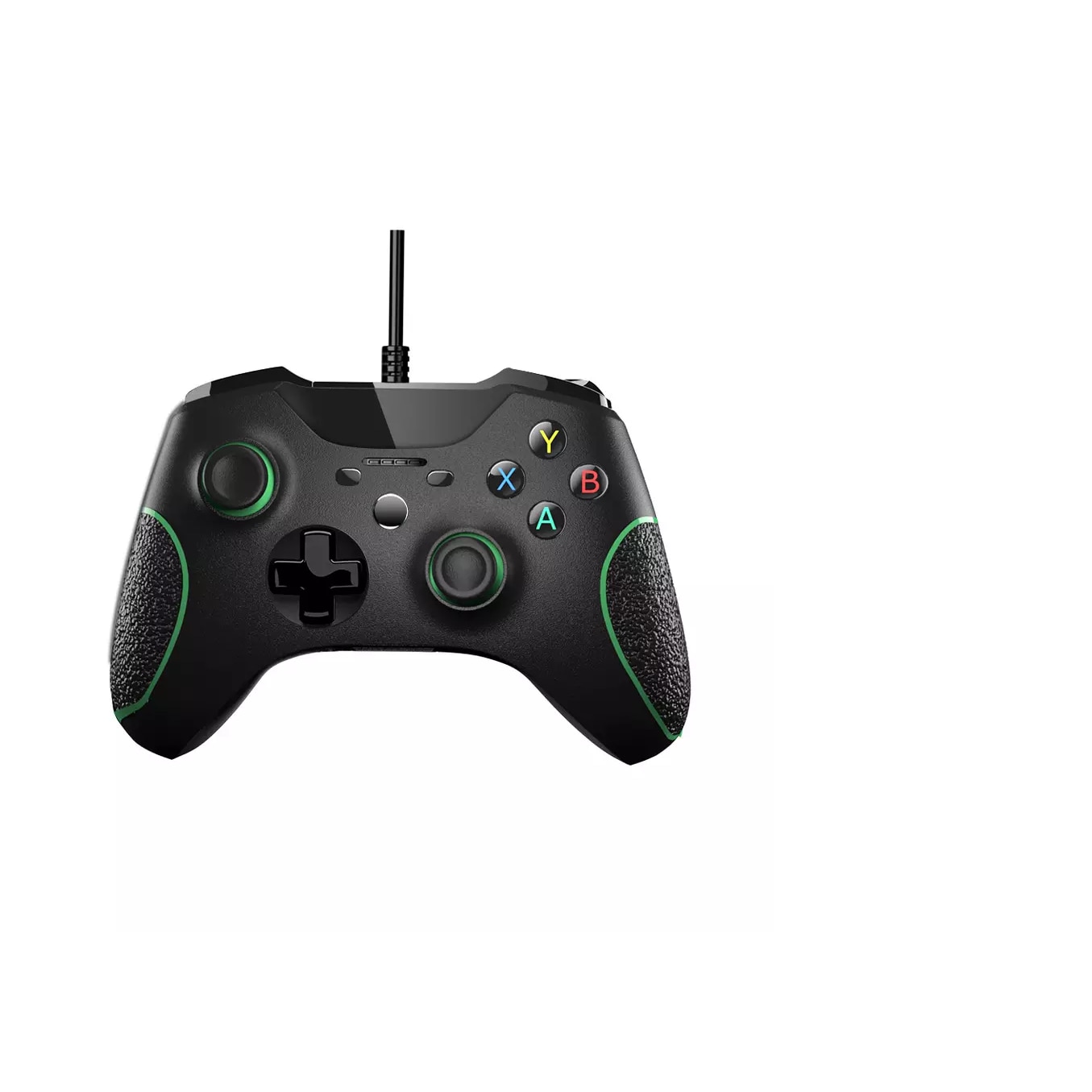Controler, Xbox One S/X, PC Windows, Cu fir, Negru - eMAG.ro