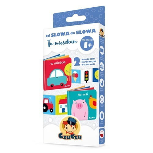 Set carti carton, Czuczu, 1 an+, Multicolor - eMAG.ro