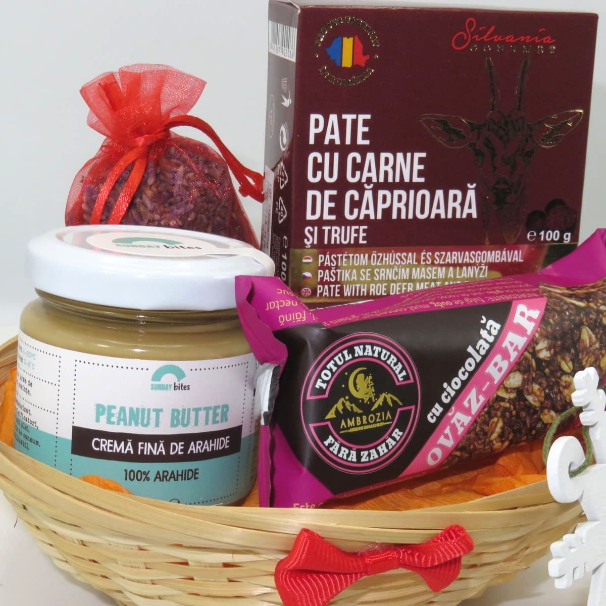 Cos cadou Craciun, Mic Rasfat, 6 produse - ILIF211022, 23h Events - eMAG.ro